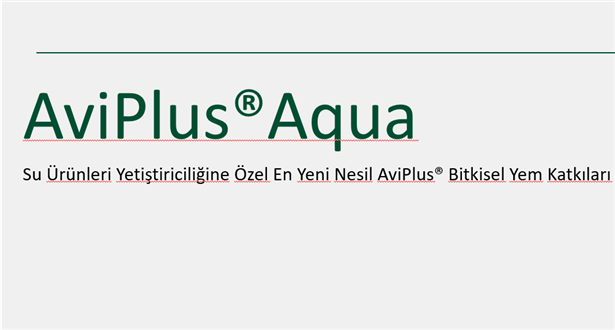 AKUAMAKS AviPlus®Aqua Yem Katkısı